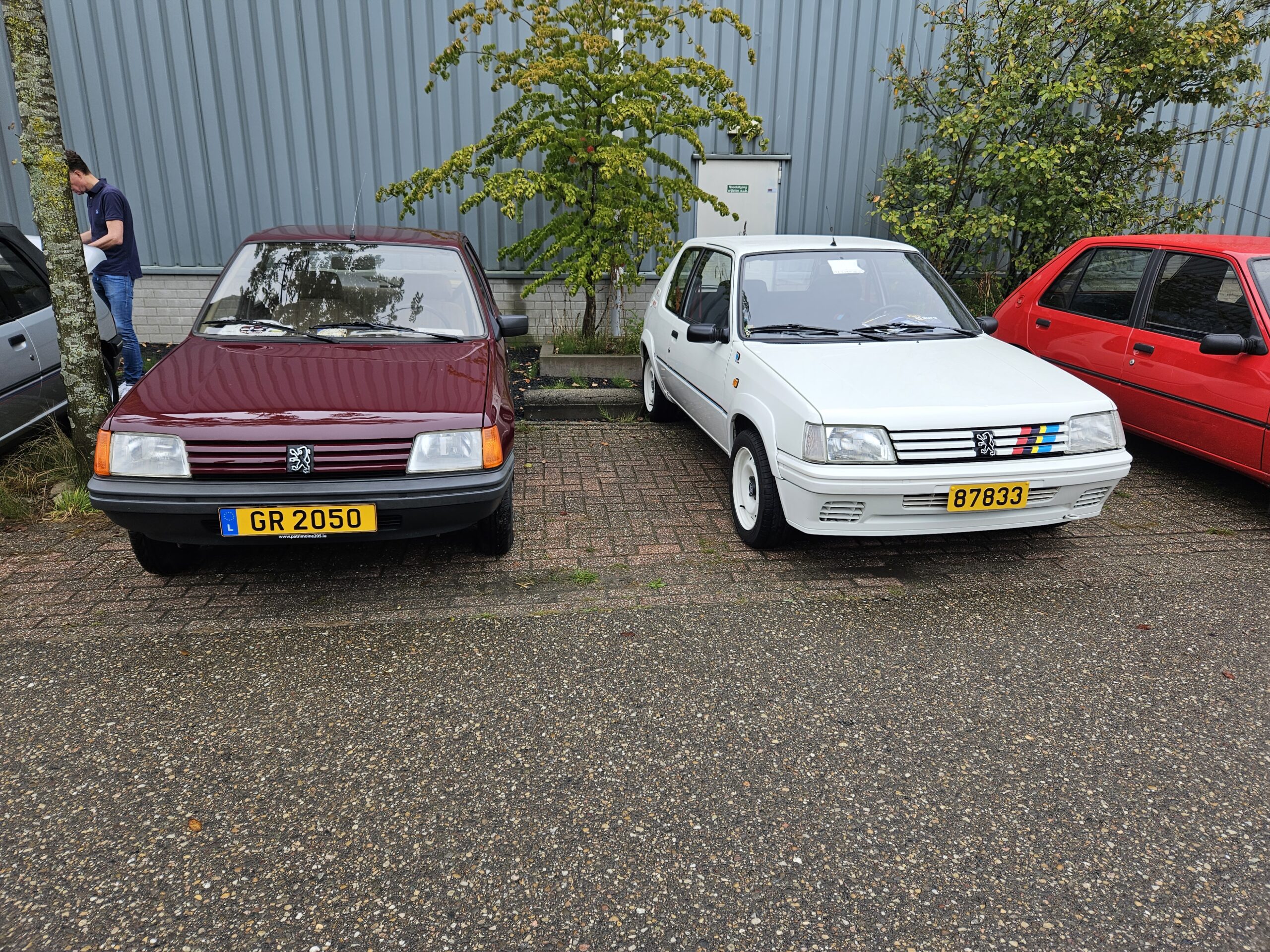 Mitglieder on Tour 2023 - Patrimoine 205.lu Peugeot 205 Club Letzebuerg